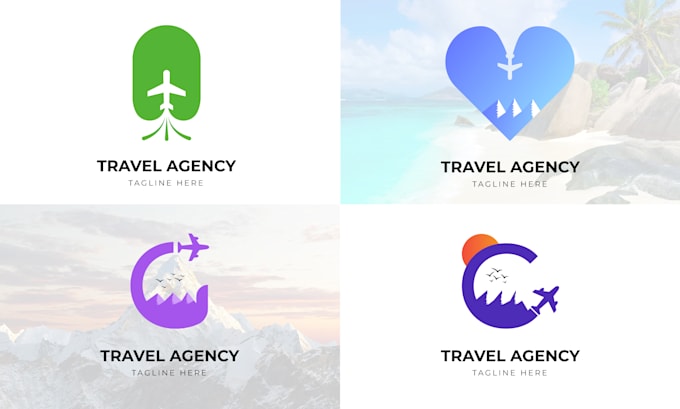 Design eye catching travel logo for your agency or brand by ...