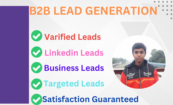 Lead generation expert targeted leads to grow your business by Aburafi12 | Fiverr
