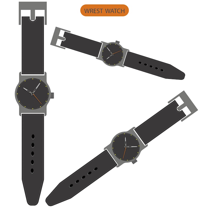 Design vector watch face and unique watch dial by Aliakbarkhan159 | Fiverr