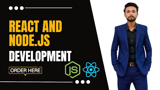 Build a portfolio, business website with react and nodejs by Hadialikhan_icl | Fiverr
