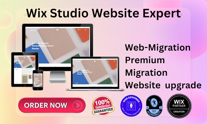 Design, transfer wix studio website using wix studio, wix studio website design by Wix_zard | Fiverr