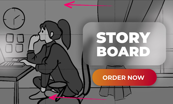 Create storyboard for your script by Olbond | Fiverr