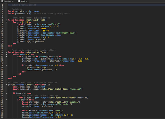 Do scripts for your roblox game by Steelafk_dev | Fiverr