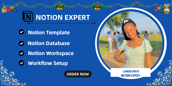 Setup Notion Notion Template Notion Database Notion Workspace As Notion Expert By Laurensmith09