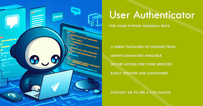 Create a modular a user authenticator for your telegram bot by Donny ...