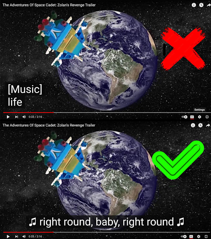 Closed caption your youtube videos for the deaf and hoh by Mattstevens1014 | Fiverr