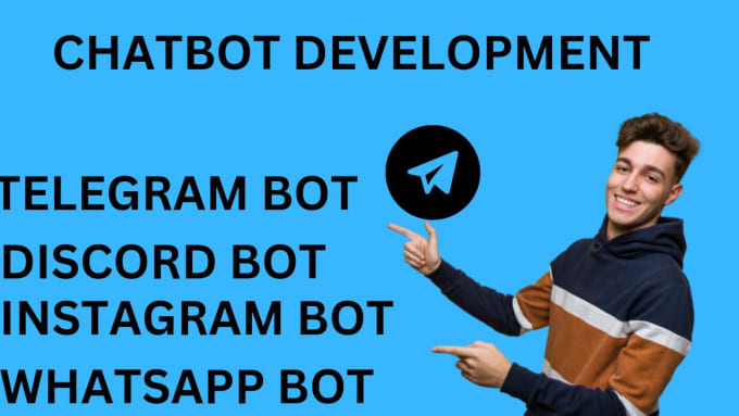 Develop telegram bot ,chatbot development by Ariemanuel | Fiverr