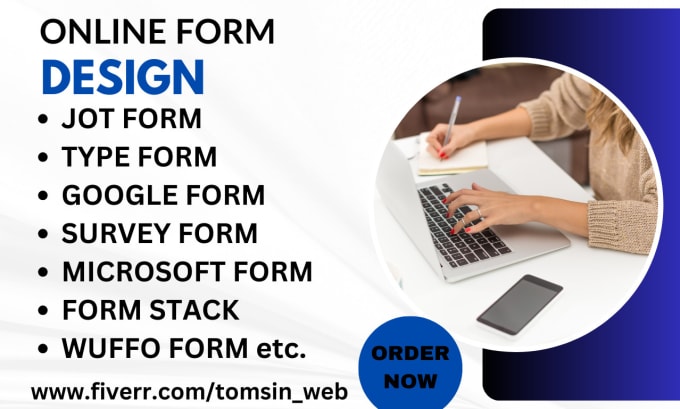 Create online form using typeform google form, jotform, microsoft form ... Create online form using typeform google form, jotform, microsoft form ...