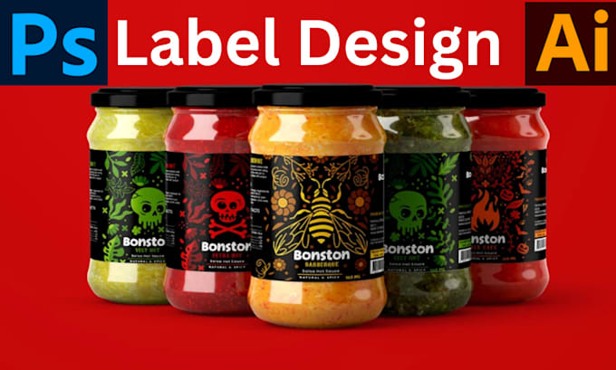 Conception d'étiquettes de pot, d'étiquettes en étain, d'étiquettes de ...