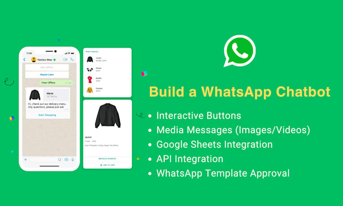 Build a whatsapp chatbot using manychat or landbot or wati by ... Build a whatsapp chatbot using manychat or landbot or wati by ...
