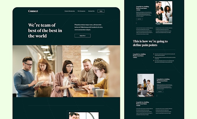 Create high converting landing page design in figma by Designer_47 | Fiverr
