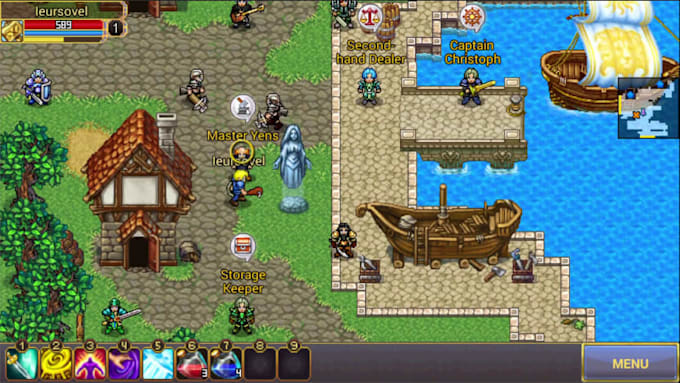 Develop 2d rpg game in unity with high quality rpg battle map by Norman ...