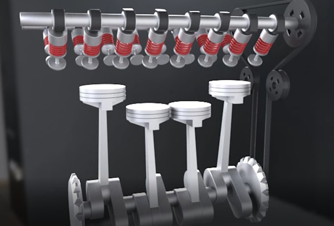 Create a mechanical animation using 3ds max by Dj1188 | Fiverr