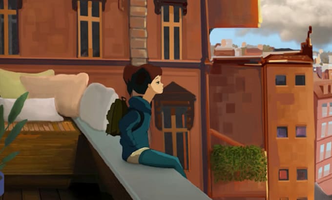 Create lofi loop animation video, illustration, loop animation by ...