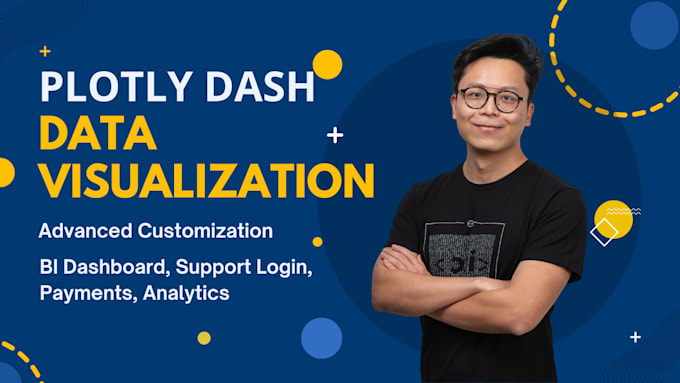 Built customized plotly dashboard, data visualization, analytics, bi by Pengzhang42 | Fiverr
