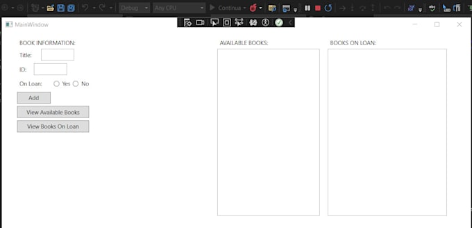 Create For You A C Sharp Wpf Project Or Console App With Clean Code By Onepiece04 Fiverr