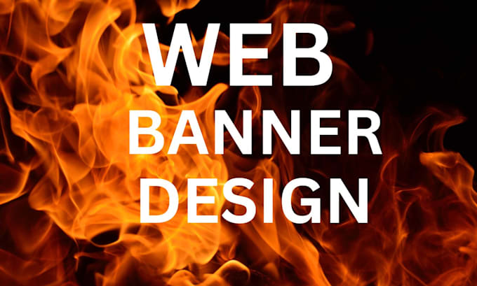 Create an amazing eye catching web banner designs by Ahmad4717 | Fiverr