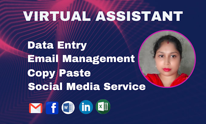Be your administrative virtual assistant by Rupa9546 | Fiverr