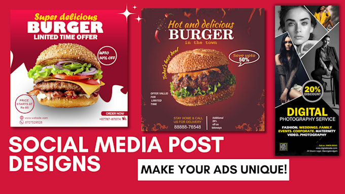 Design stunning social media post ads design by Kirangoutam77 | Fiverr