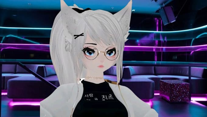 Model and rig 3d character, vrchat avatar, vr character, vrm, anime 3d ...