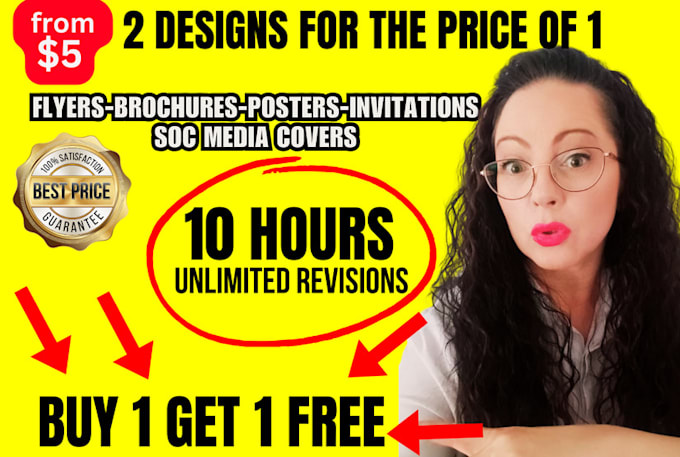 Design catchy flyer poster brochures for any business by Snezanabucin ...