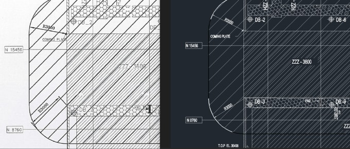 Convert your pdf or scanned engineering drawings to dwg by Pakwekh | Fiverr