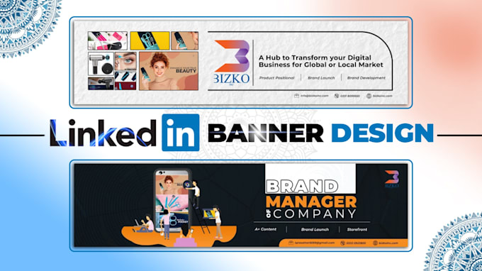Design a professional linkedin banner, cover, header by Aqibkhan250 ...