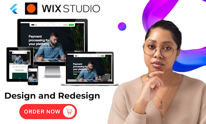Design your wix studio website, redesign wix studio website, design wix ...