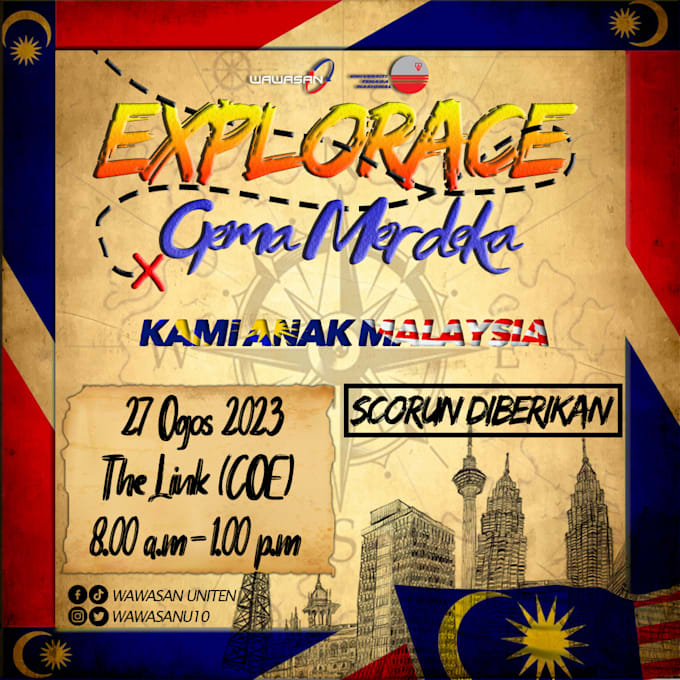 Create a promotional poster that suits your event by Detmahathir | Fiverr