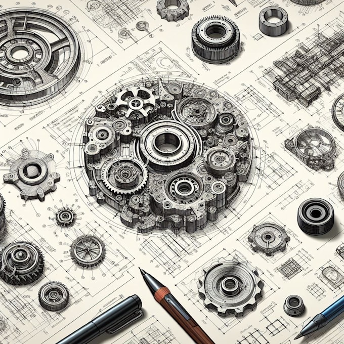 Assist in turning your idea into a functioning 3d model by Mark1mason ...