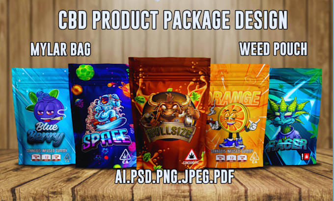 Design weed box, cannabis packaging, cigarette, mylar bag, cbd package ...