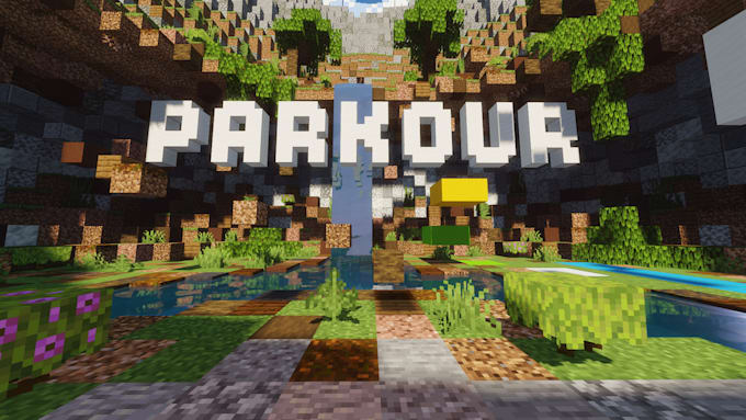 Do minecraft parkour and build background videos by Hxd574 | Fiverr