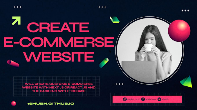 Create custome responsive e commerce website by Dev_by_shubh | Fiverr