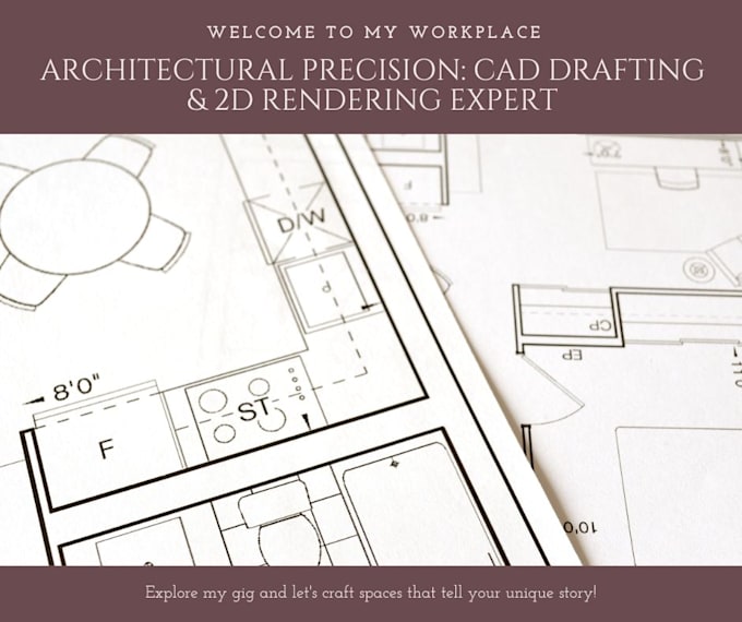 Design your ideal layout cad drafting and 3d floor plans by Ruchadubey ...