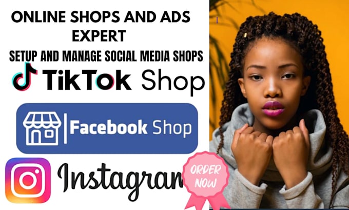 Setup tiktok shop facebook shop instagram shop and tik tok shop setup ...