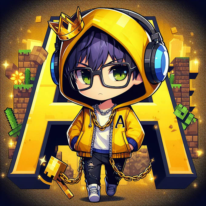 Create ai anime avatar and characters for minecraft by Emperor_akki ...