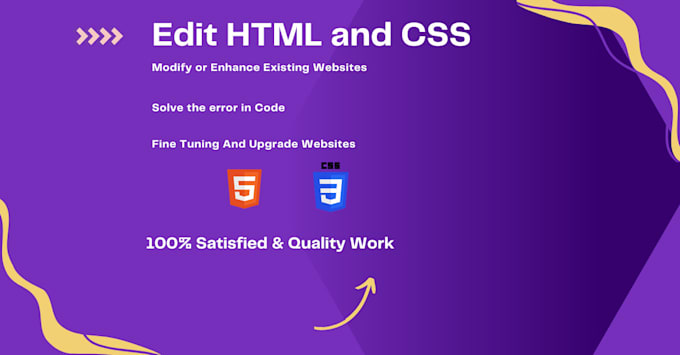 Redesign and customize html css websites by Fareehaabbas | Fiverr