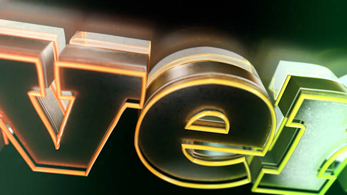 Create custom neon 3d logo animation by Sefa_gundogdu | Fiverr