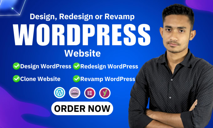 Build and develop, design, redesign, copy, clone or revamp wordpress ... Build and develop, design, redesign, copy, clone or revamp wordpress ...