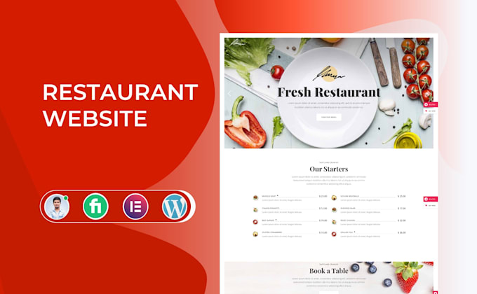 Create wordpress cafe, food, and restaurant website by Emon_arefin | Fiverr