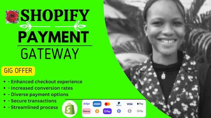 Create and integrate shopify payment gateway to your store by Estherlucky1 | Fiverr
