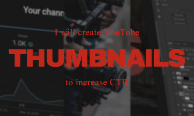 Create minimal and attention grabbing youtube thumbnails by Hunterhunsucker | Fiverr