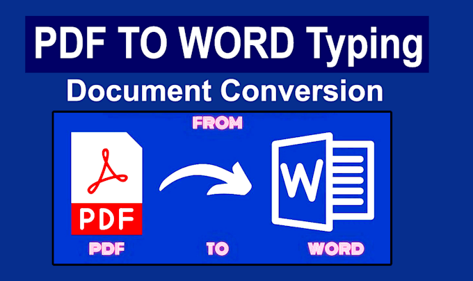 Convert scan and pdf to word typing by Monirhossen926 | Fiverr