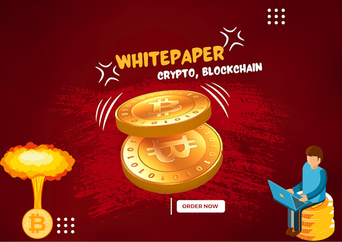 Originate and design crypto white paper for blockchain,ico, roadmap by ...