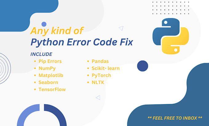 Do python bug fixing, efficient error resolution service by Muiz_uddin ...