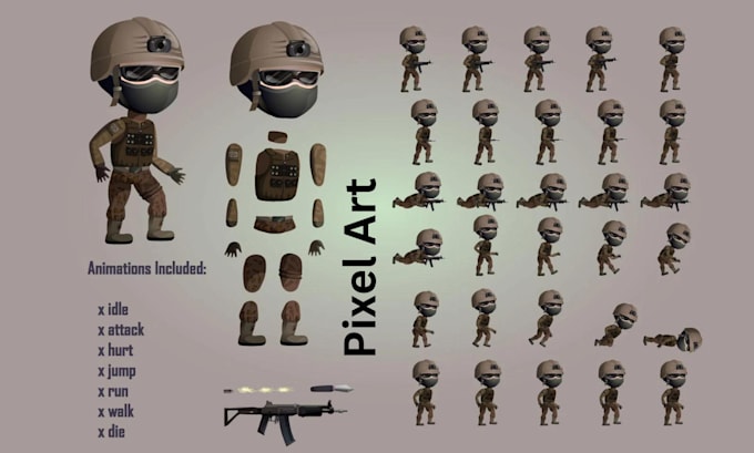 Sprite Sheet 2d Game Character Pixel Sprite Sprite Sheet Animation Rpg Maker