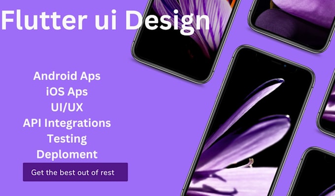 Create flutter mobile app for ios and android, flutter app development by Hamza_malik226 | Fiverr
