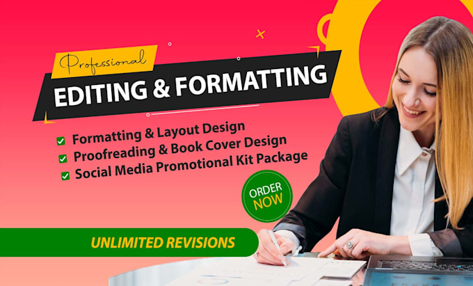 Edit book formatting and layout design for ebook and paperback book ...