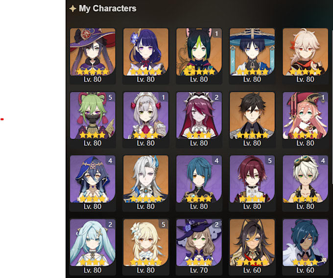 Optimize your genshin impact team builds by Desktop_guy | Fiverr