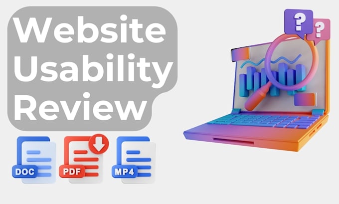 Review and test your website for usability by A_jabari | Fiverr